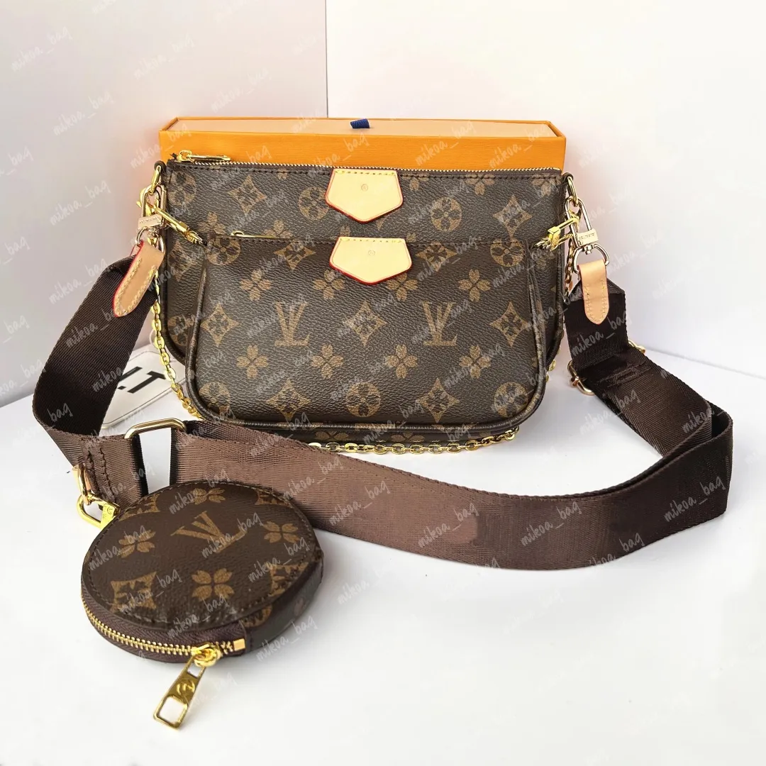 Luxury Designer Shoulder Bag With Crossbody Strap, Mini Purse, And ...