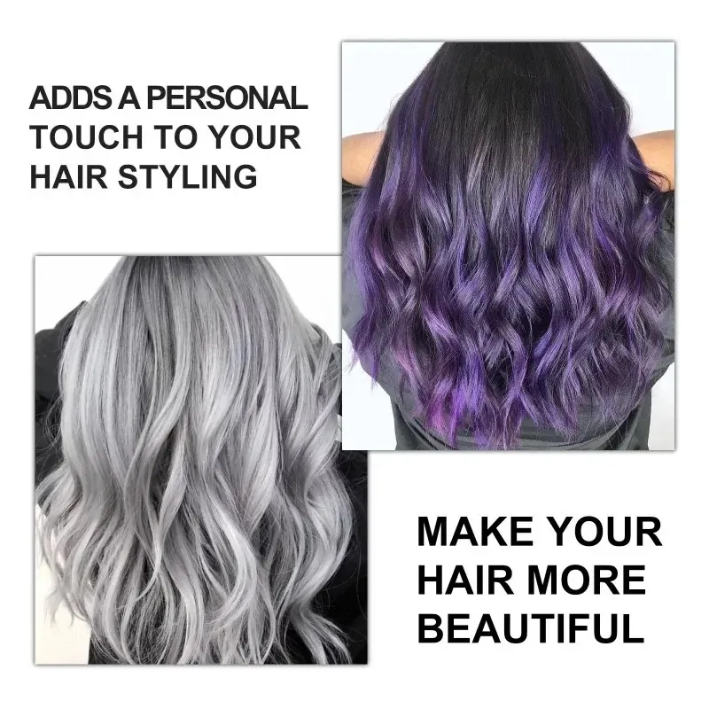 Temporary Hair Color Shampoo: Natural Matte Instant Hair Dye for ...