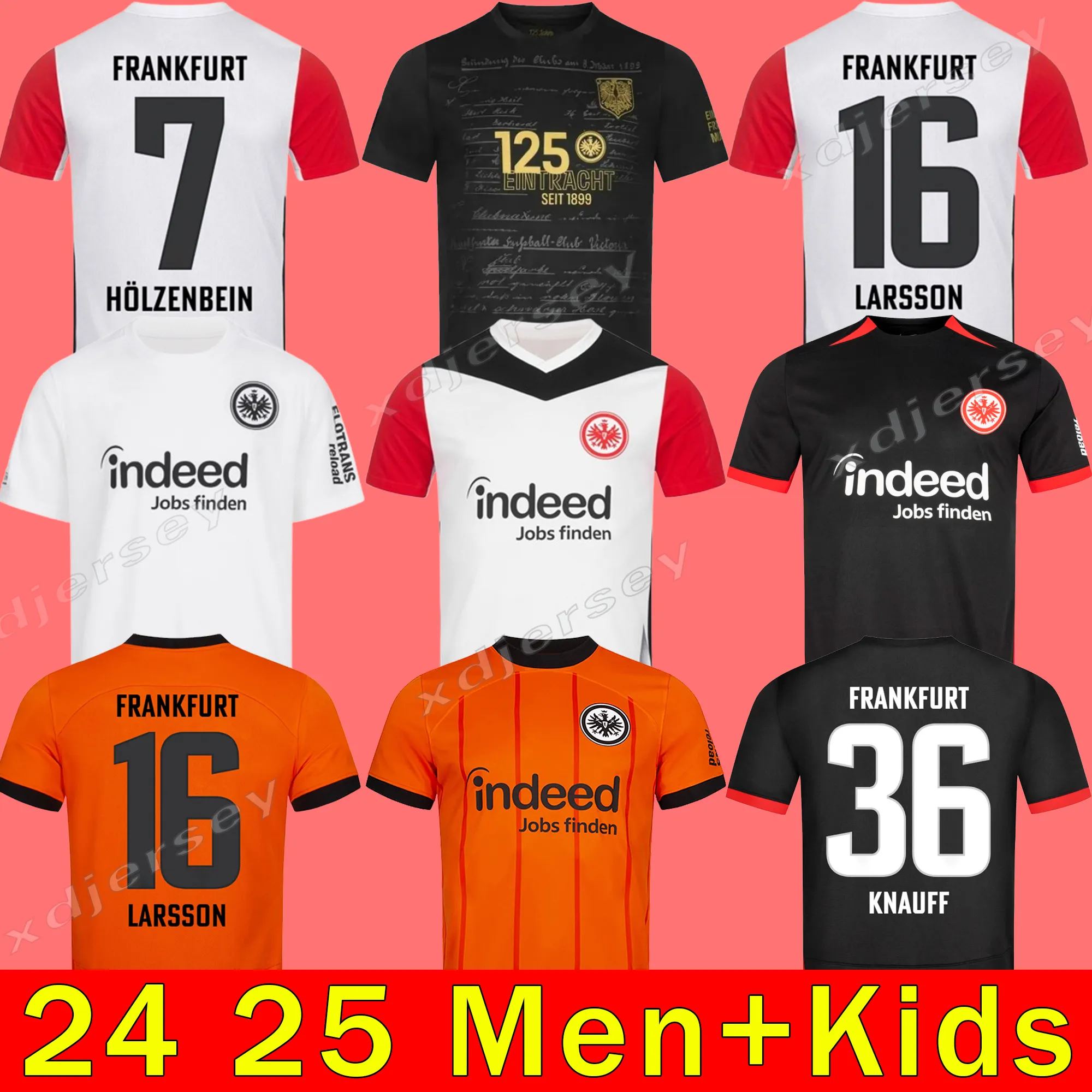 Eintracht Frankfurt 125th Anniversary MARMOUSH SKHIRI DFB POKAL FINAL ...