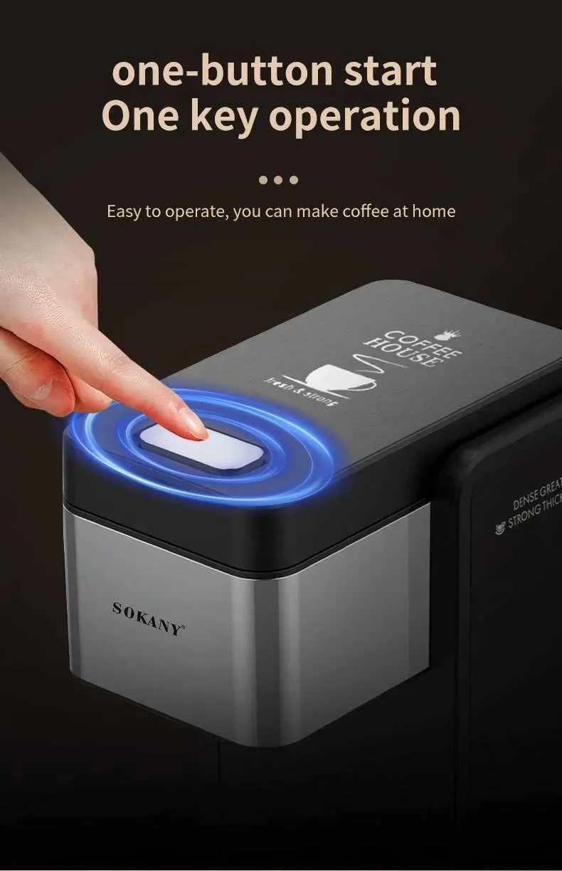 Automatic Coffee Dripper Machine - 900ml Large Capacity Coffee Maker ...