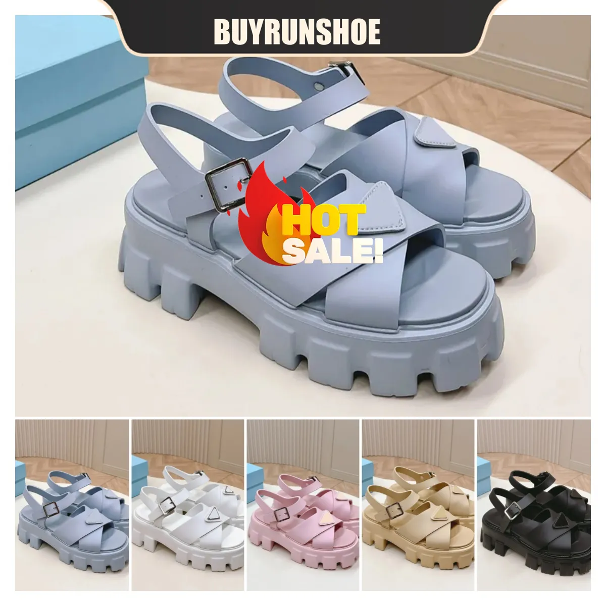 Designer Triangle Straw Weave Platform Barbie Slippers For Women Flat ...