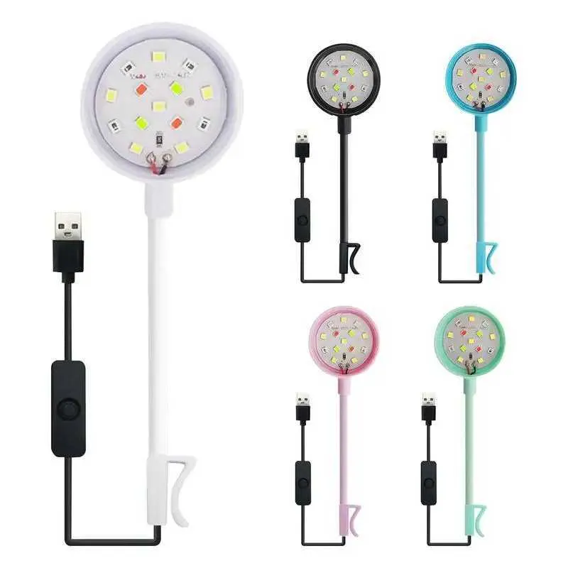 Mini LED Aquarium Lamp: USB-Powered Fish Tank Light for Vibrant Colors ...