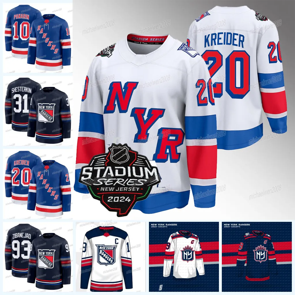NY Rangers 2024 25 CONCEPT Hockey Player Uniform Featuring Chris ...