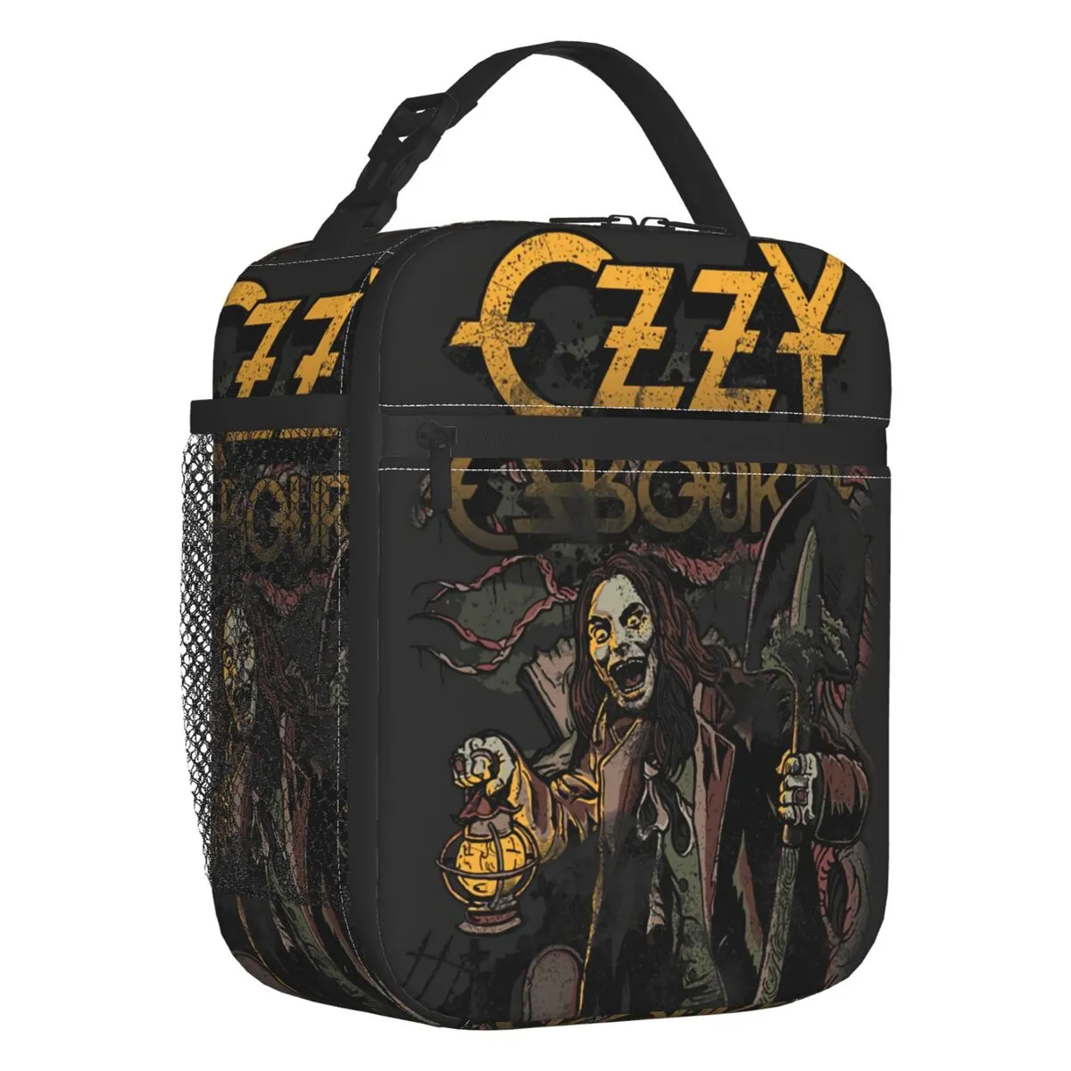 Custom Ozzy Osbourne Prince Of Darkness Insulated Gothic Lunch Box ...