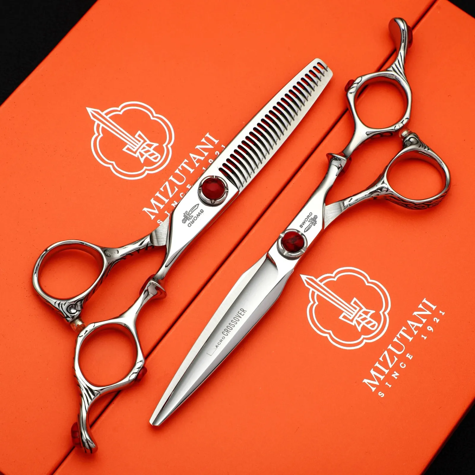 Professional Hairdressing two scissors for Salon and...