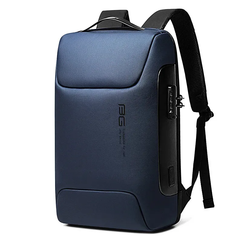 BANGE Anti-Theft Waterproof Business travel backpack with USB Charging ...