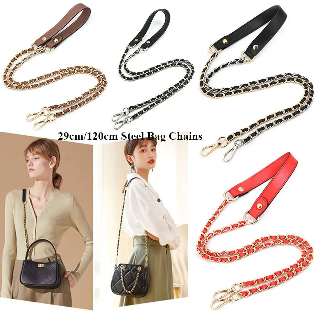 Premium Gold Chain Purse Strap - Adjustable Length, Non-Fading Metal ...