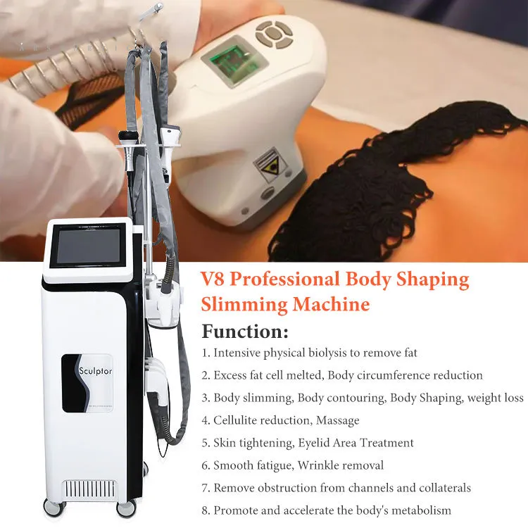 Cellulite Removal Machine: Professional Multi Polar RF Lifting Machine ...