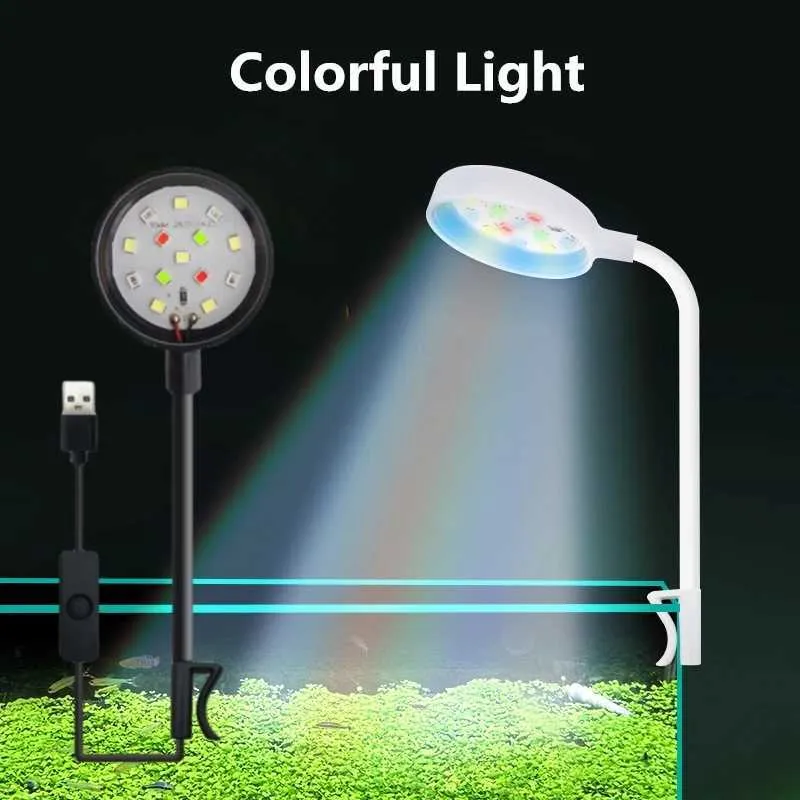 Rotatable USB LED Uvb Light For Plants For Aquariums Waterproof ...