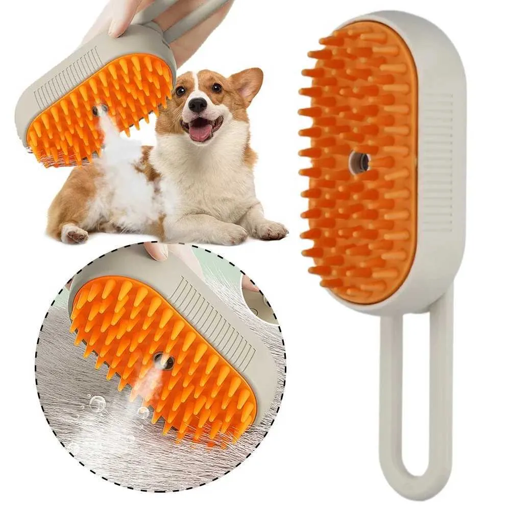 DHgate.com:Electric Pet Grooming Brush with Steam - 3-in-1 Cat & Dog ...