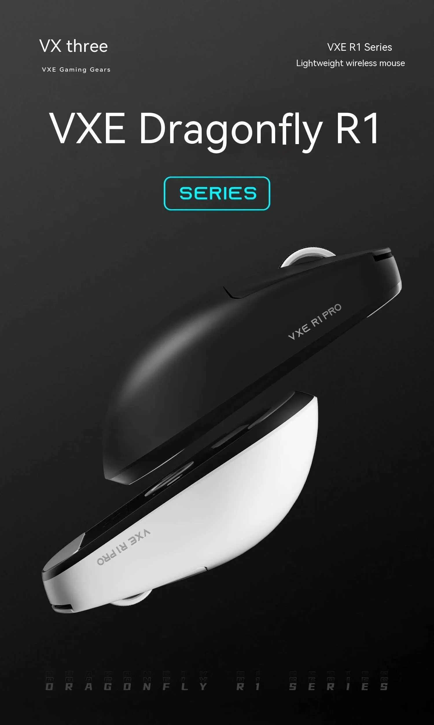 Dragoy R1 Wireless Legion Mouse With PAW3395 Sensor Nordic 52840 FPS ...