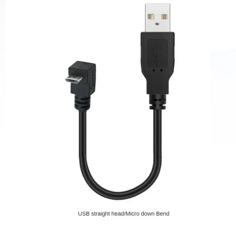 New Upgraded 0.25m Android Elbow Data Cable -Bendable Micro USB ...