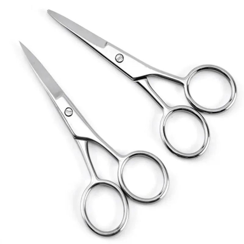 Professional 4 Inch 440C Stainless Steel Small Hair Scissors for Nose ...