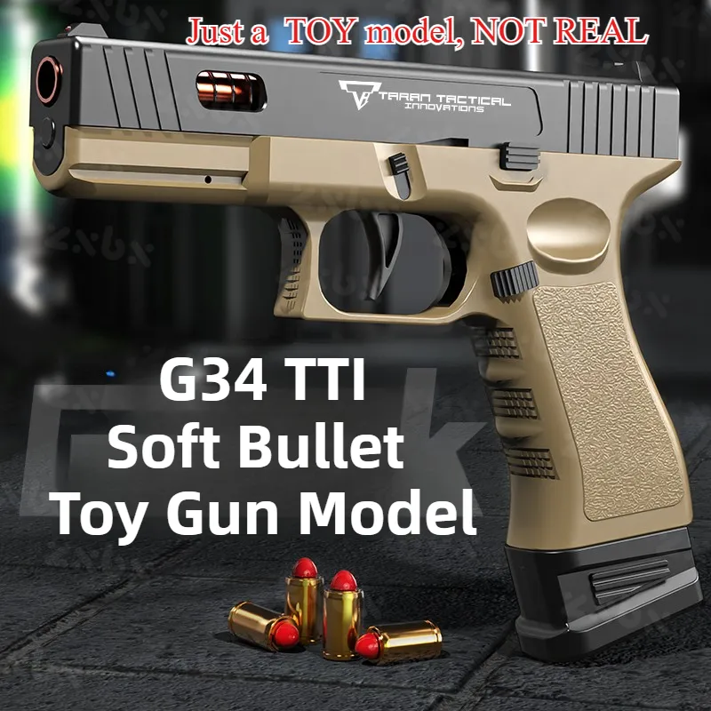 G34 TTI Soft Bullets Toy Gun Detachable Pistol Shell... From Toygun ...