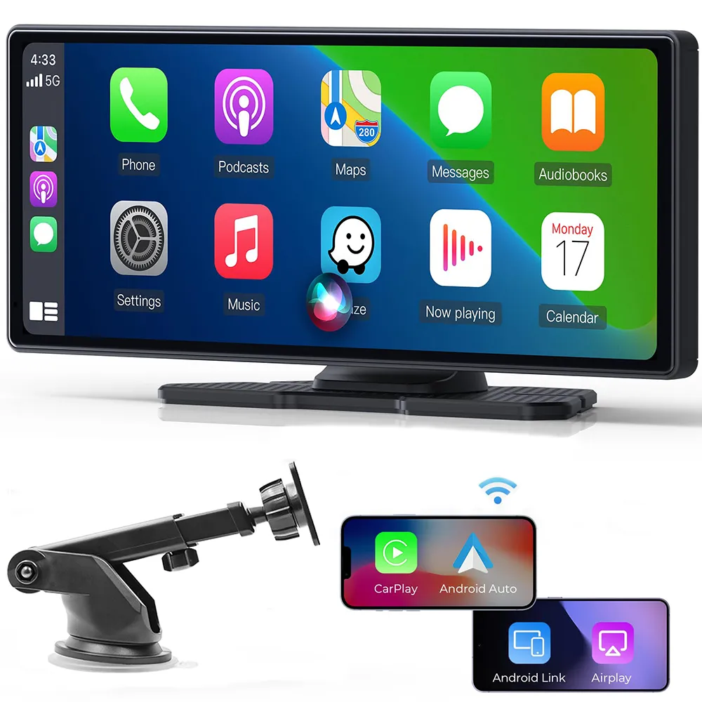 Touch Screen Car Stereo With Bluetooth 10.26 Portable Car Display With ...