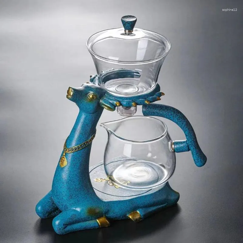 DHgate.com:Heat-resistant Glass Tea Kettle Set, High Borosilicate Semi ...