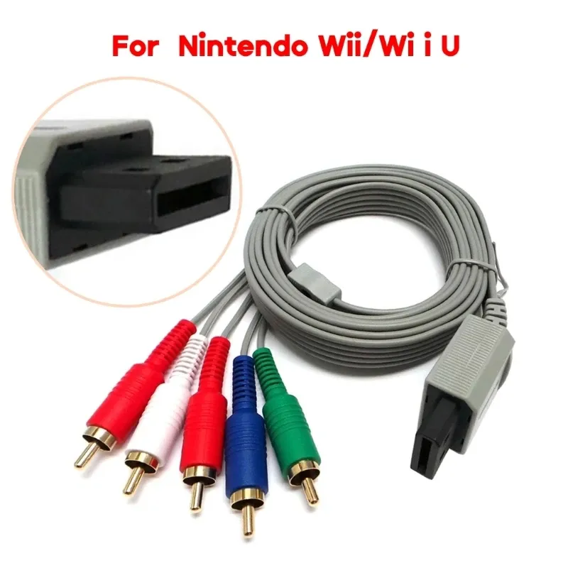 DHgate.com:1.8M 1080P Component Cable, HDTV Audio Video Cord for Wii ...