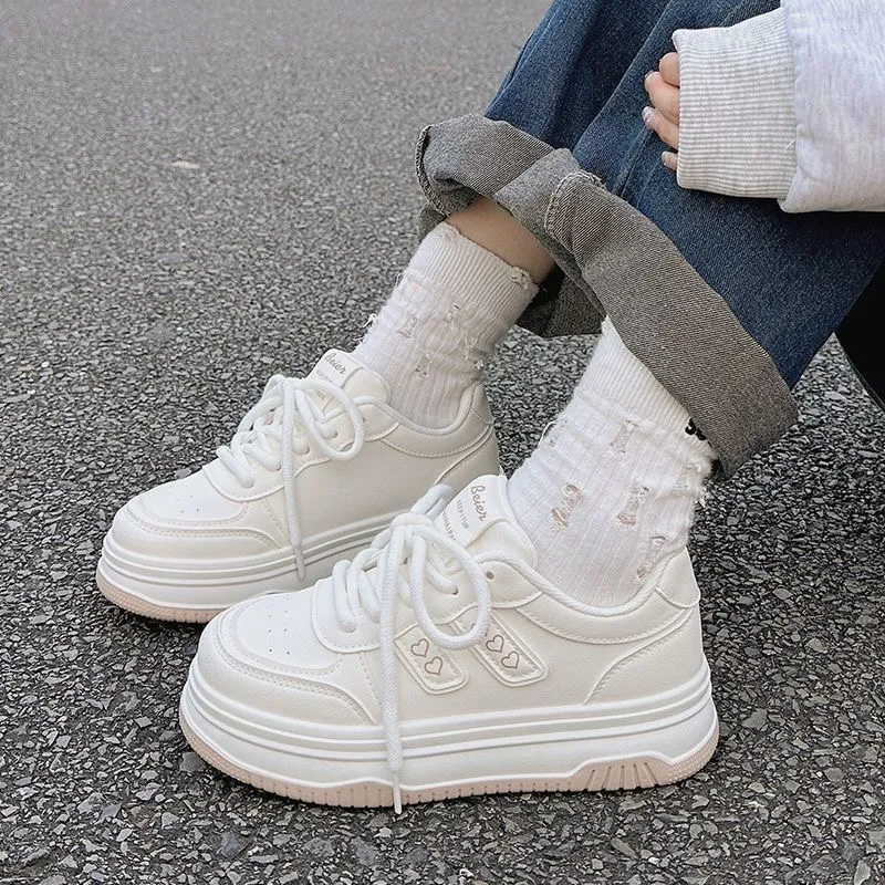 Retro Genuine Leather Sneakers Classic Sneakers Small Shoes For Women's ...