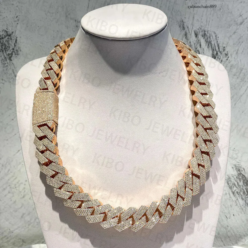Moissanite Cuban Chain: Custom Hip Hop Style Necklace, VVS Quality ...