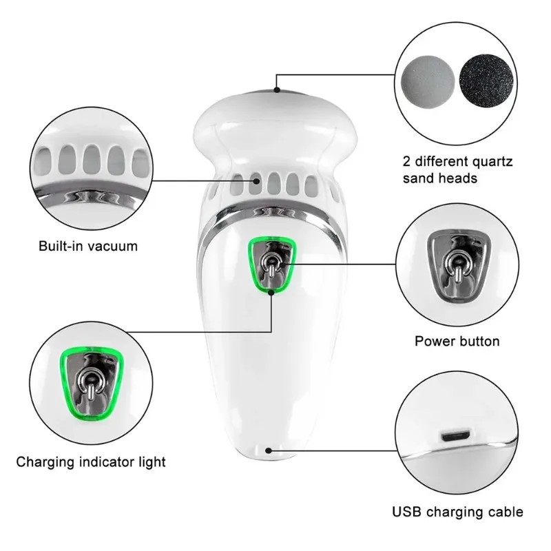 High Quality Electric Foot File: Skin Peeling Device, Pro Pedicure Kit ...
