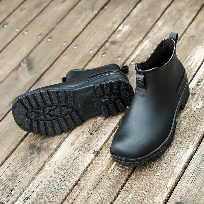 Low Cut Waterproof Rain Boots - Anti-Slip, Short Tube Fashionable Women ...