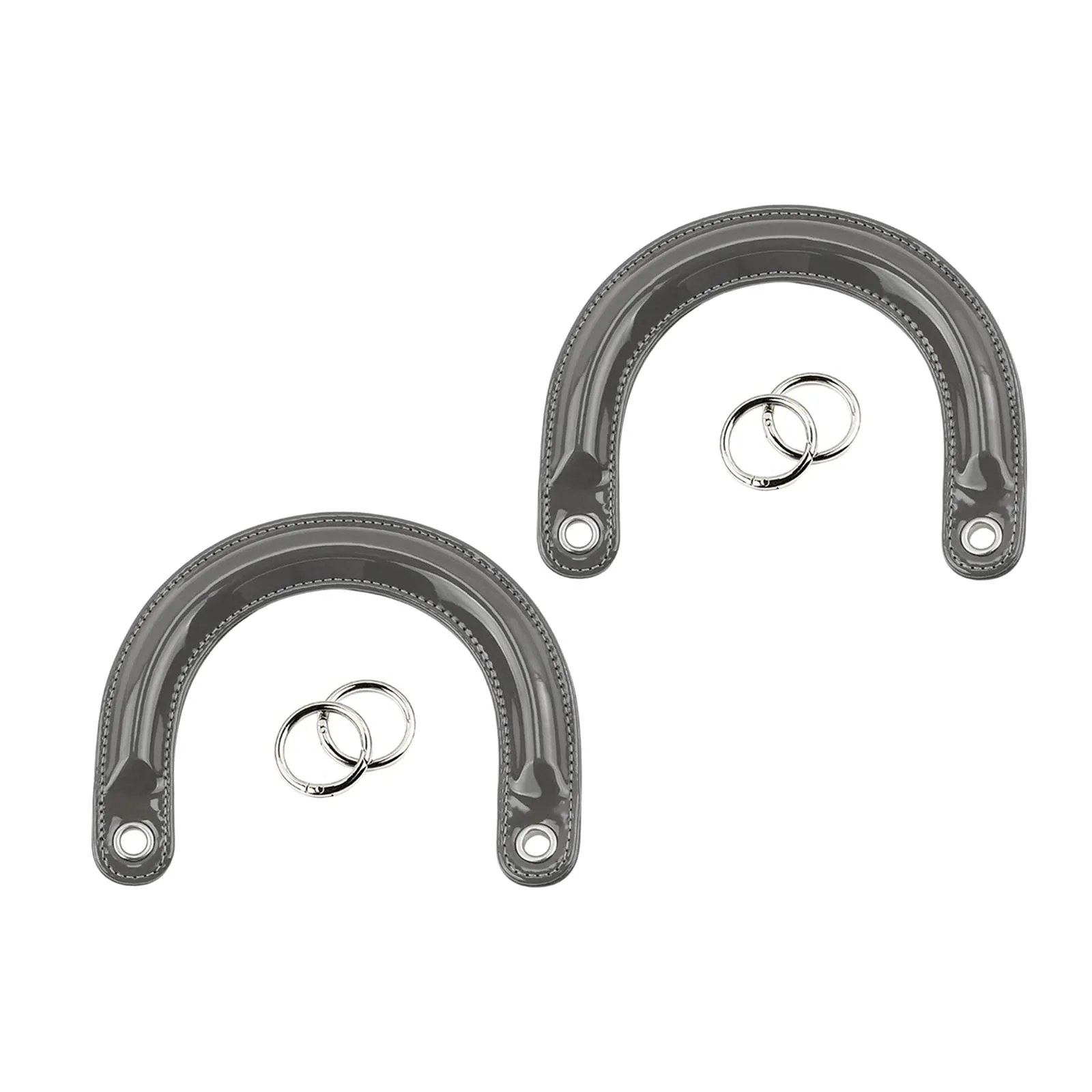 U-Shaped Purse Handles Set of 2: Decorative Handbag Straps for DIY ...