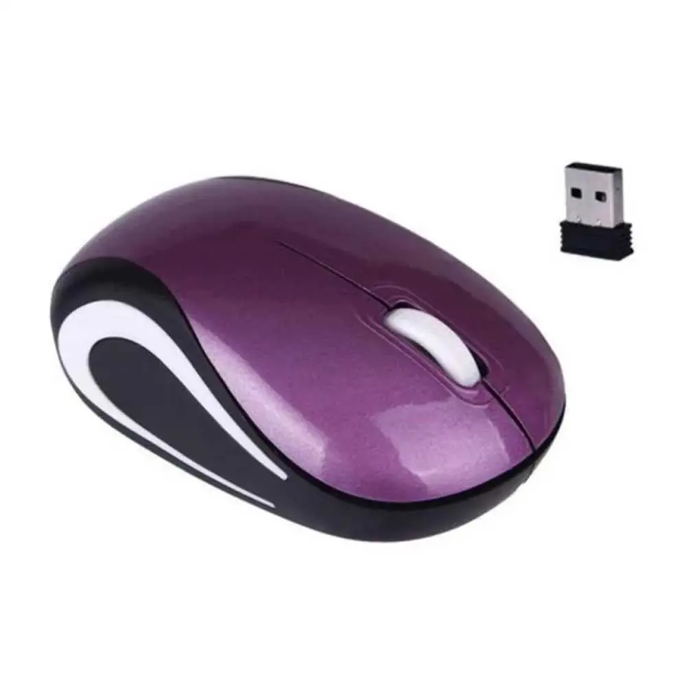 Mini Wireless Mouse: Ergonomic, Portable 1600DPI Optical USB - Perfect ...
