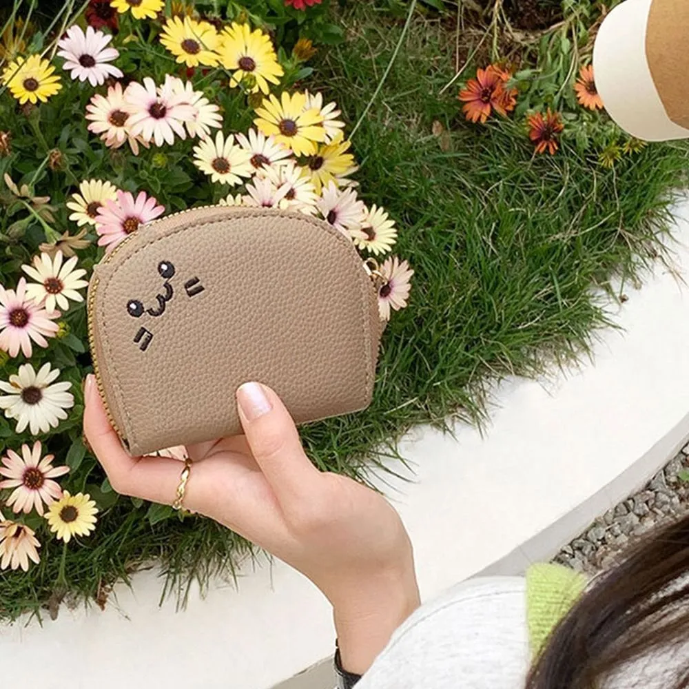 Charming Cat Themed Purses: Zippered Card Holder with Multi-Slot Design ...