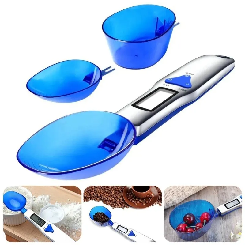 Digital LCD Display Kitchen Scale 300-500g/0.1g Electronic Measuring ...