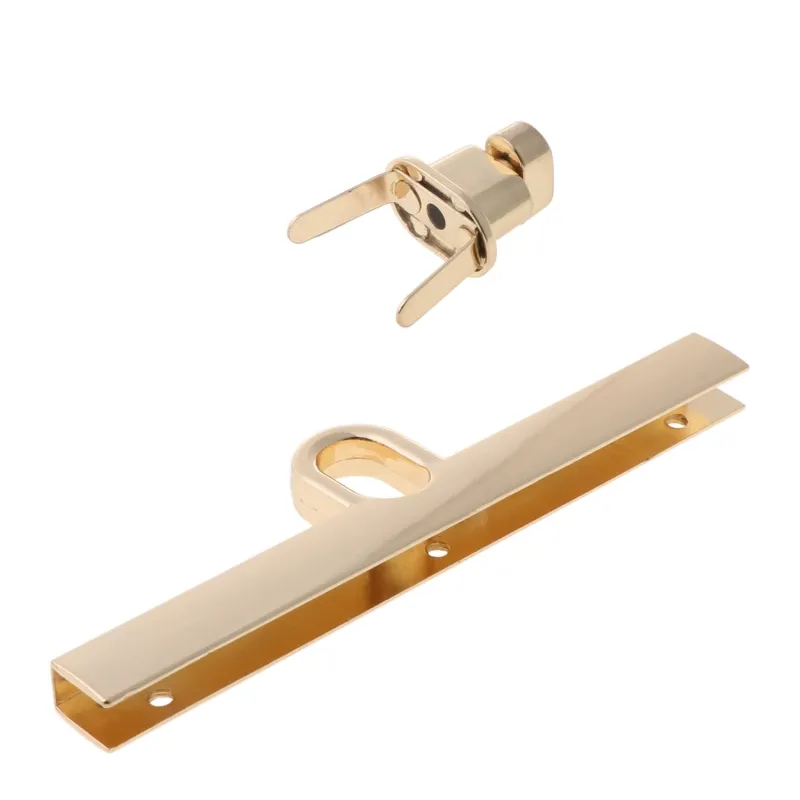 Gold Metal Clasp Turn Locks for DIY Handbags - Leather Craft Bag Purse ...