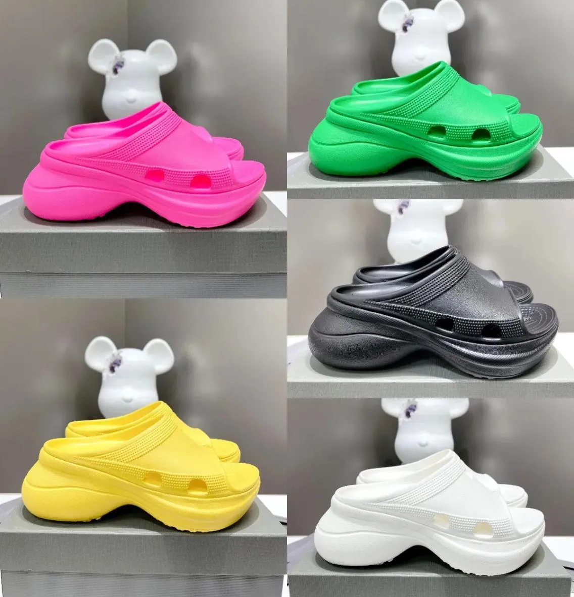 Designer Slip On Slides For Women And Men Lightweight Pool Flatform ...