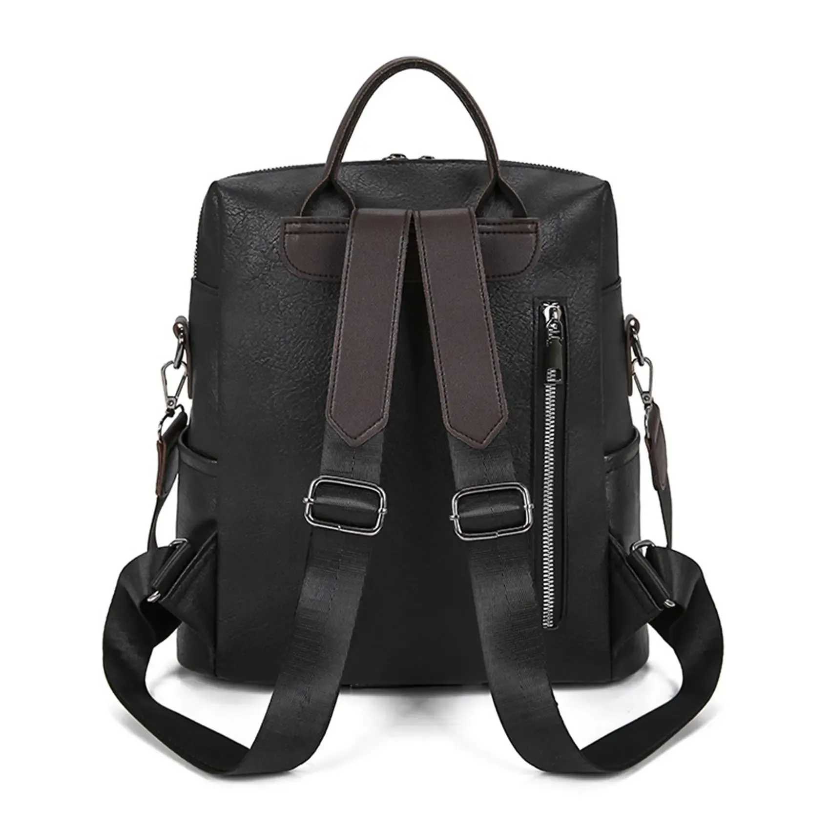 Premium Quality Leather Backpack: Stylish & Multifunctional Shoulder ...