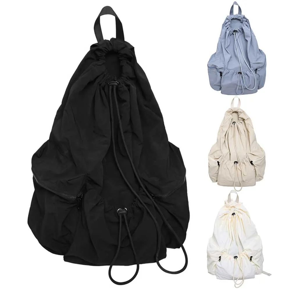 Large Capacity Drawstring Backpack - Lightweight Travel Daypack for Gym ...