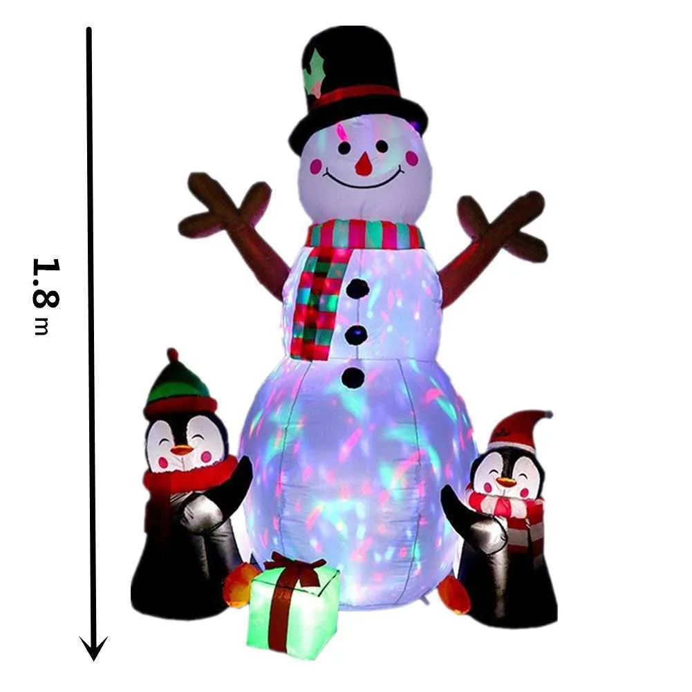 20 Foot Inflatable Christmas Snowman: Giant Outdoor Decoration With ...