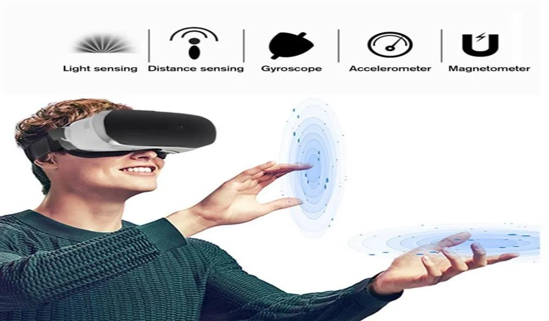VR Headset 4K Immersive Virtual Reality Glasses Theater for 3D Movies ...