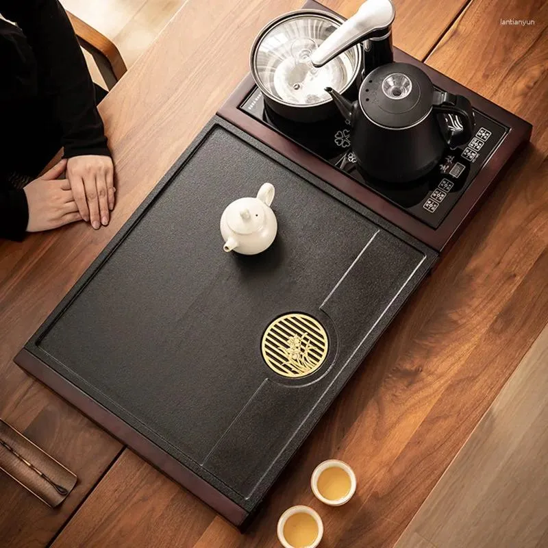 DHgate.com:Vintage Wood Tea Tray - Long Bamboo Office Serving Plate ...