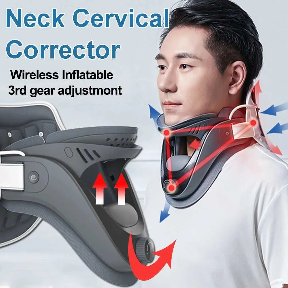 Inflatable Neckpro Cervical Traction Device For Neck Care 3 Neck ...
