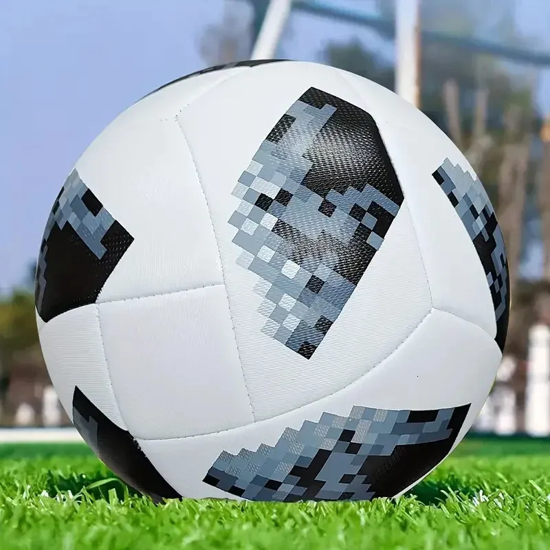 1 Classic Standard Size 5 Football PU Leather Football Training And ...