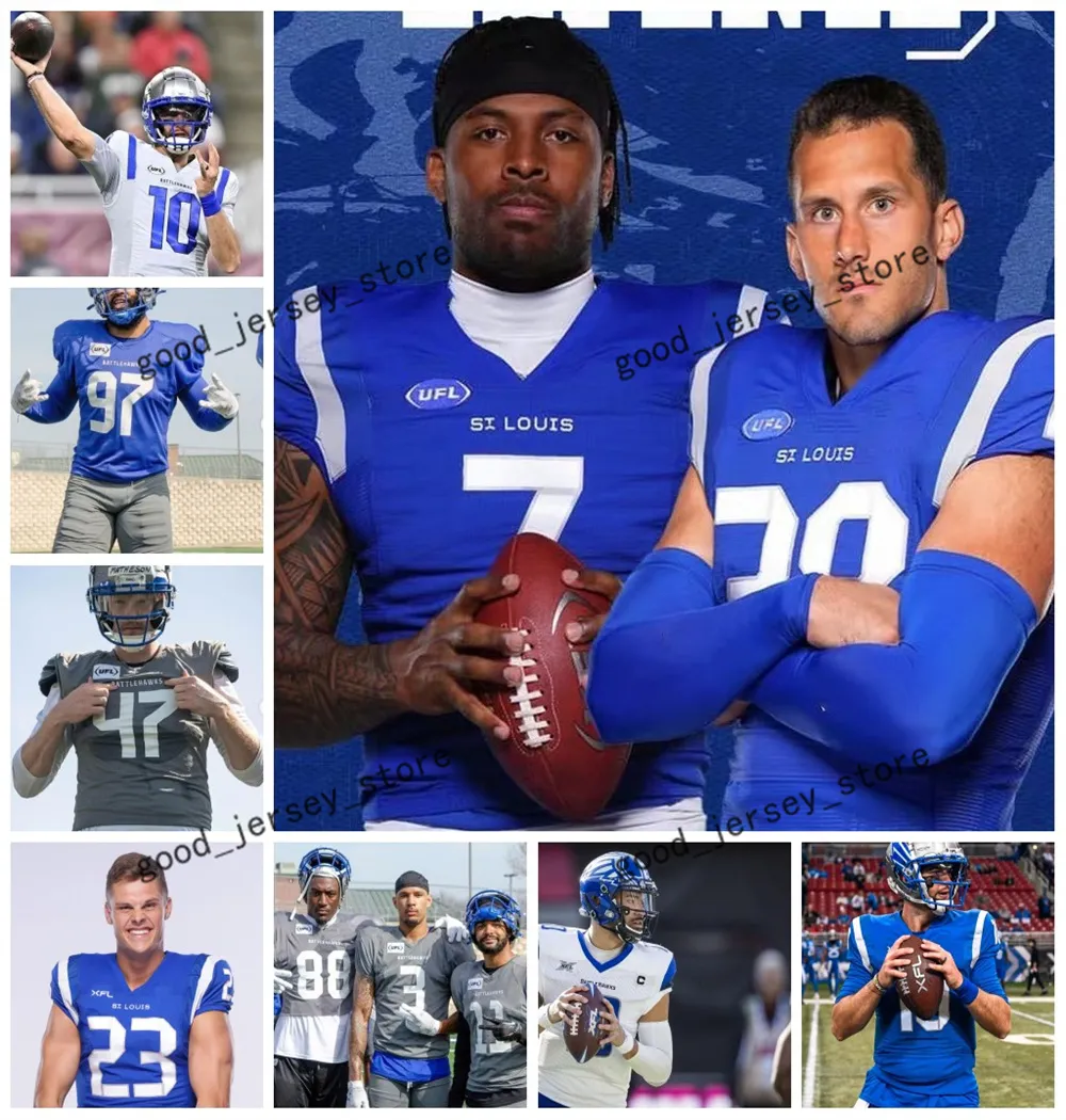BattleHawks Football Jersey - Proehl, McCarron, Tiano & More! Newest ...