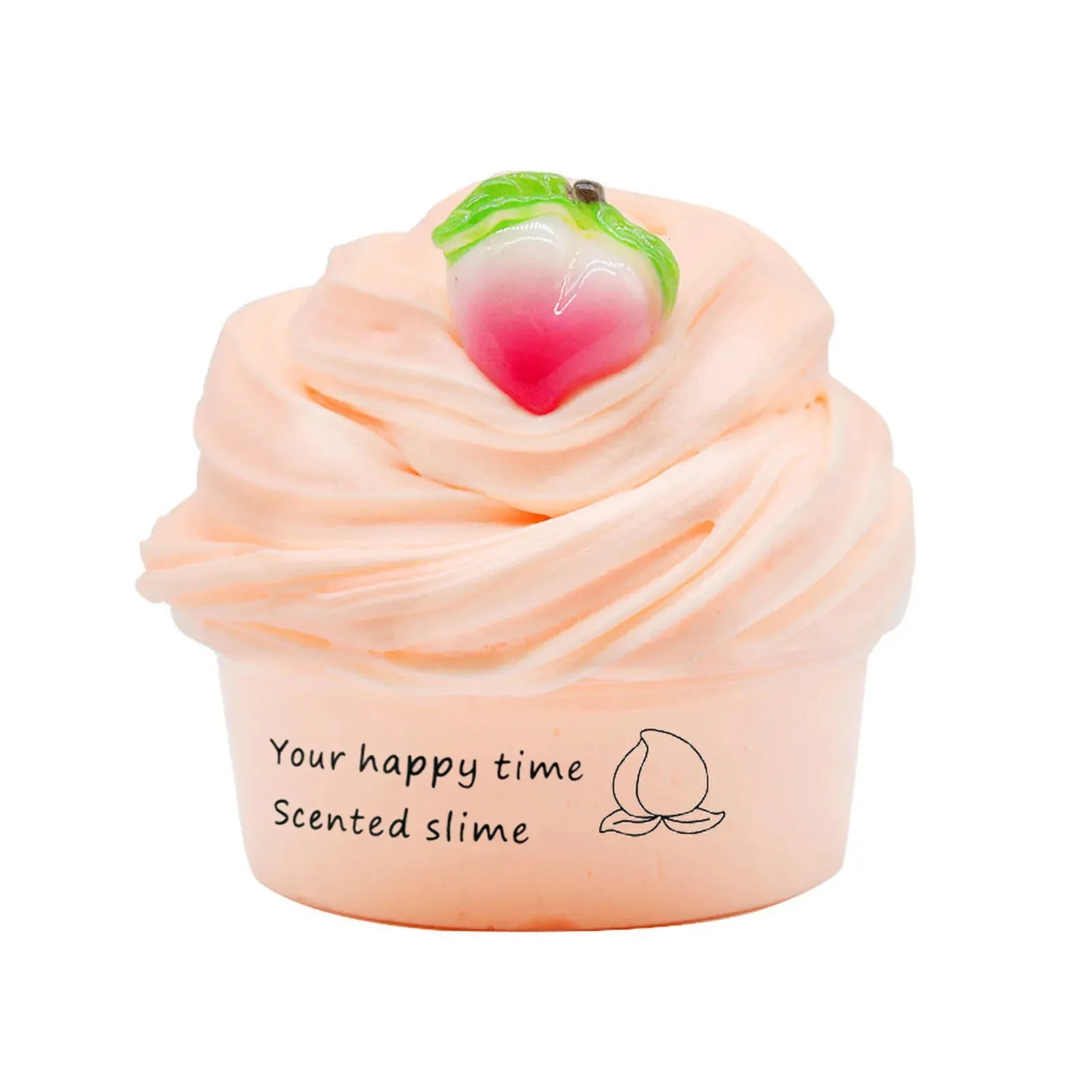 DHgate.com:Rainbow DIY Butter Slime Fruit Kit for Kids, Scented Fluffy ...