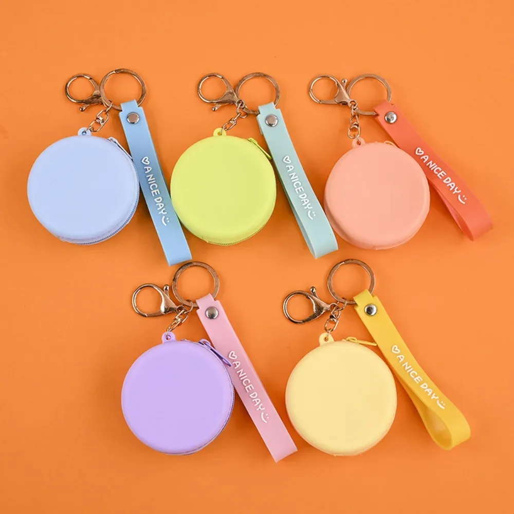 Waterproof Silicone Coin Purse - Portable Zipper Wallet with Wrist ...
