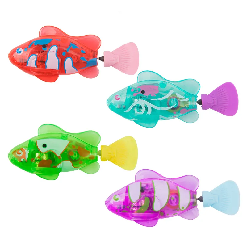 Interactive Electric Swimming Fish Bath Toy for Kids - Realistic Motion ...