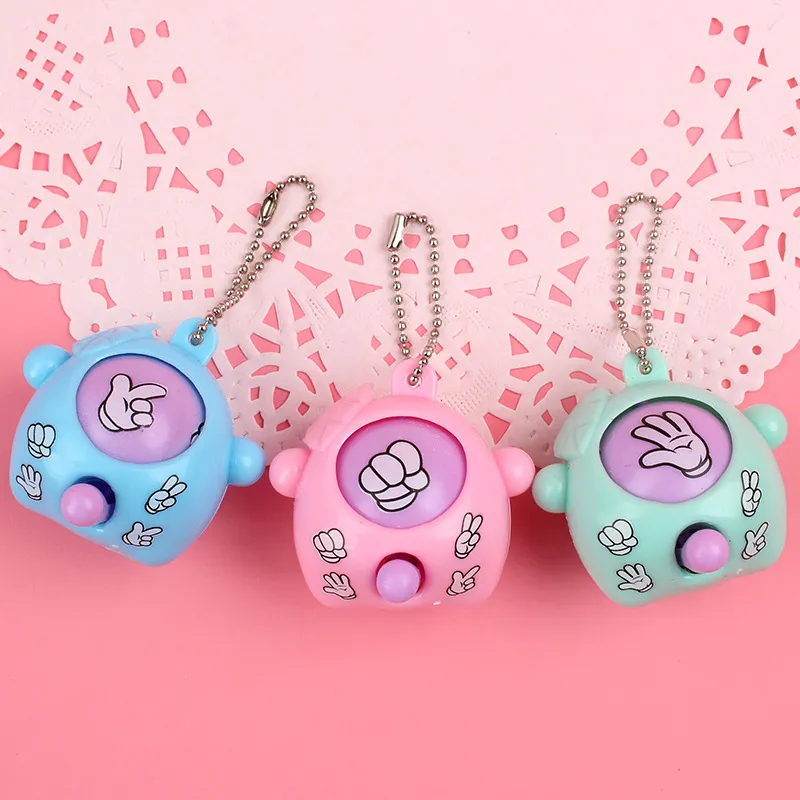 Mini Rock Paper Scissors Game Machine Fun Fair Duel Toy For Kids ...