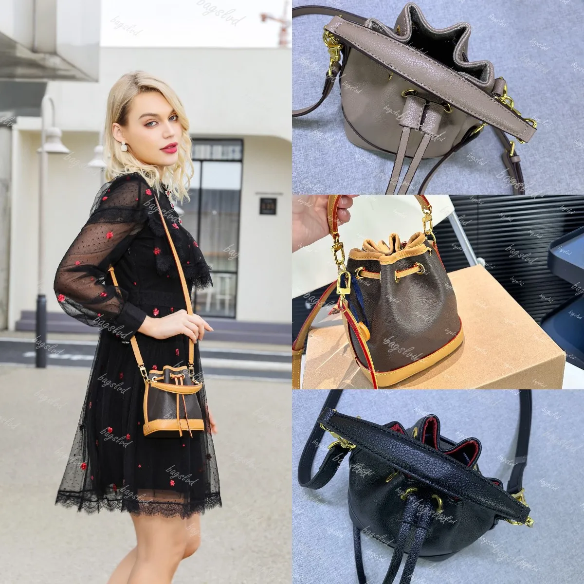 Luxury Tote Bag Mini Bag Bucket Bag Designer Bag Fashion Women Bucket ...