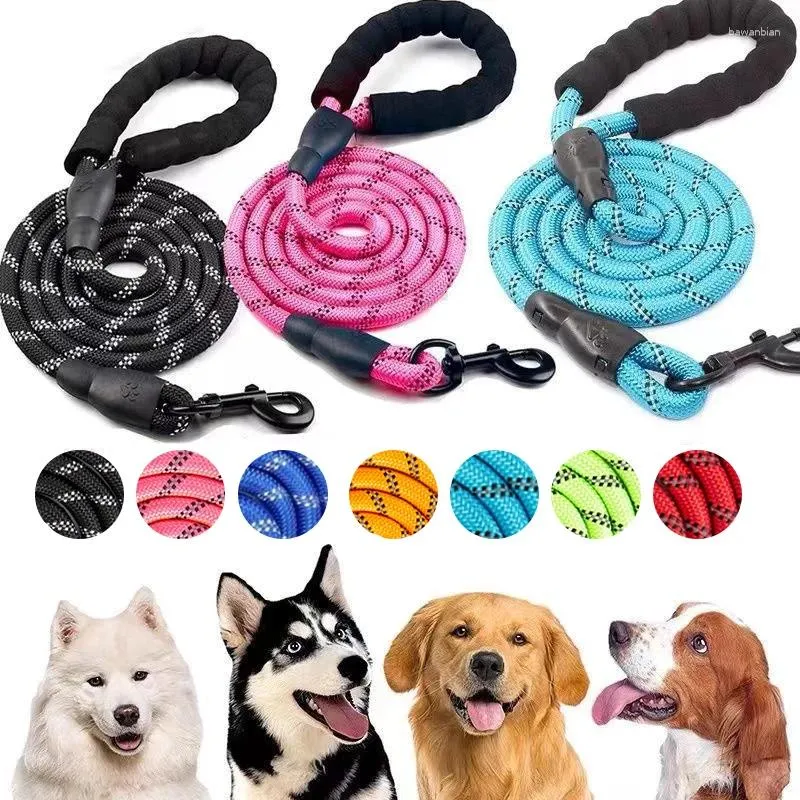 DHgate.com:Durable Nylon Dog Collars with Reflective Rope - Multicolor ...