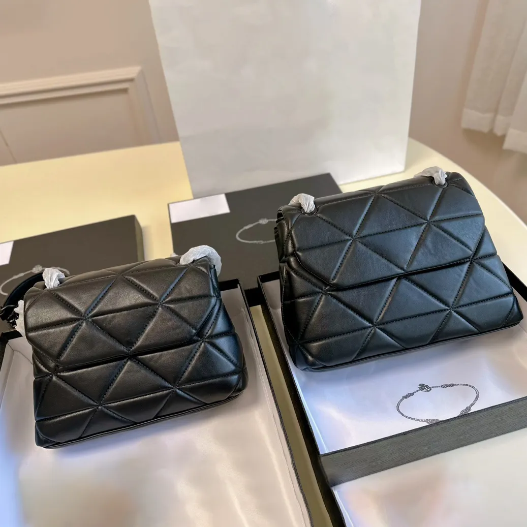 DHgate.com:high Luxury Designer Bags top quality black lether Crossbody ...