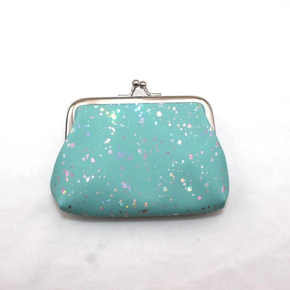 Elegant Mini Coin Purse with Kiss Clasp - Card & Lipstick Holder, Shop ...