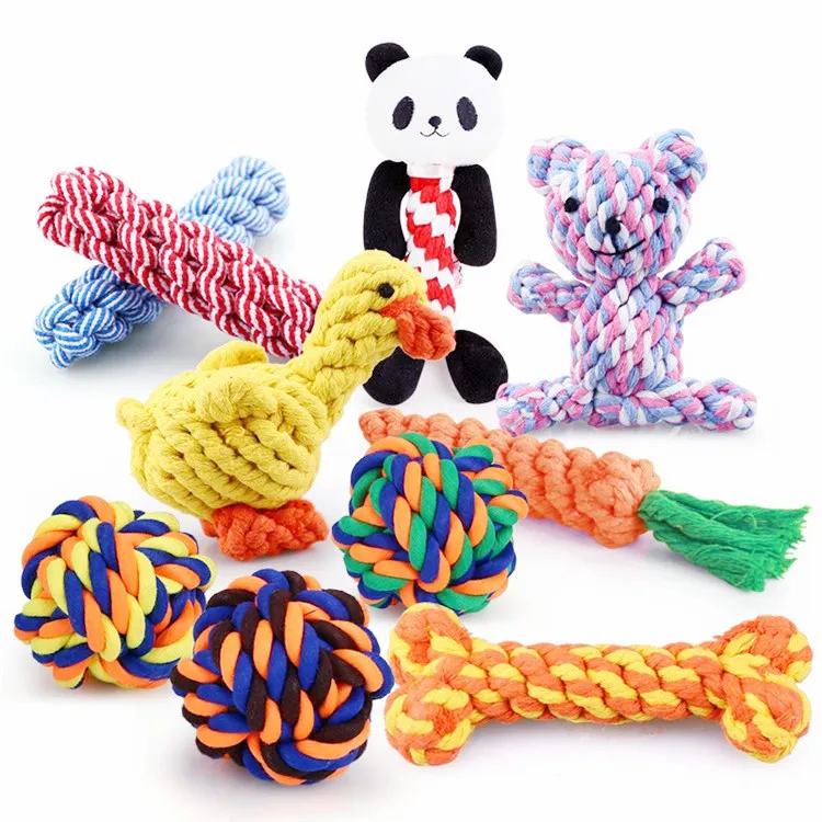 DHgate.com:Soft Plush Dog Toy - Squeaky, Durable, Assorted Colors - 2 ...