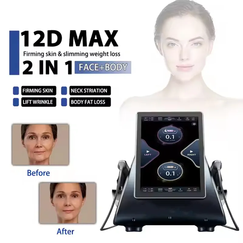 Ultra HIFU Skin Tightening Machines For Salon Professional Neck Lifting ...