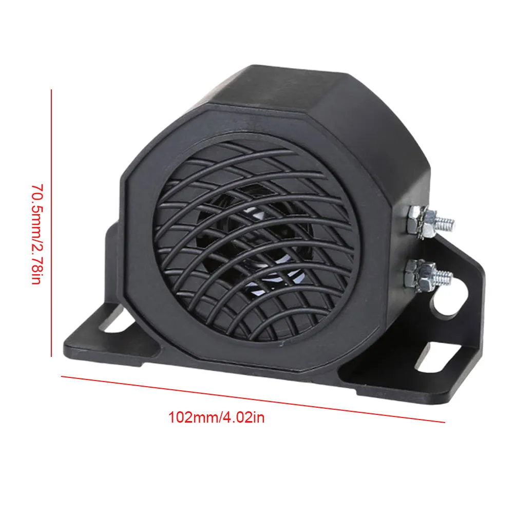 12-60V 107dB Decibel Backup Sound Warning Alarm IPX6 Waterproof Car ...
